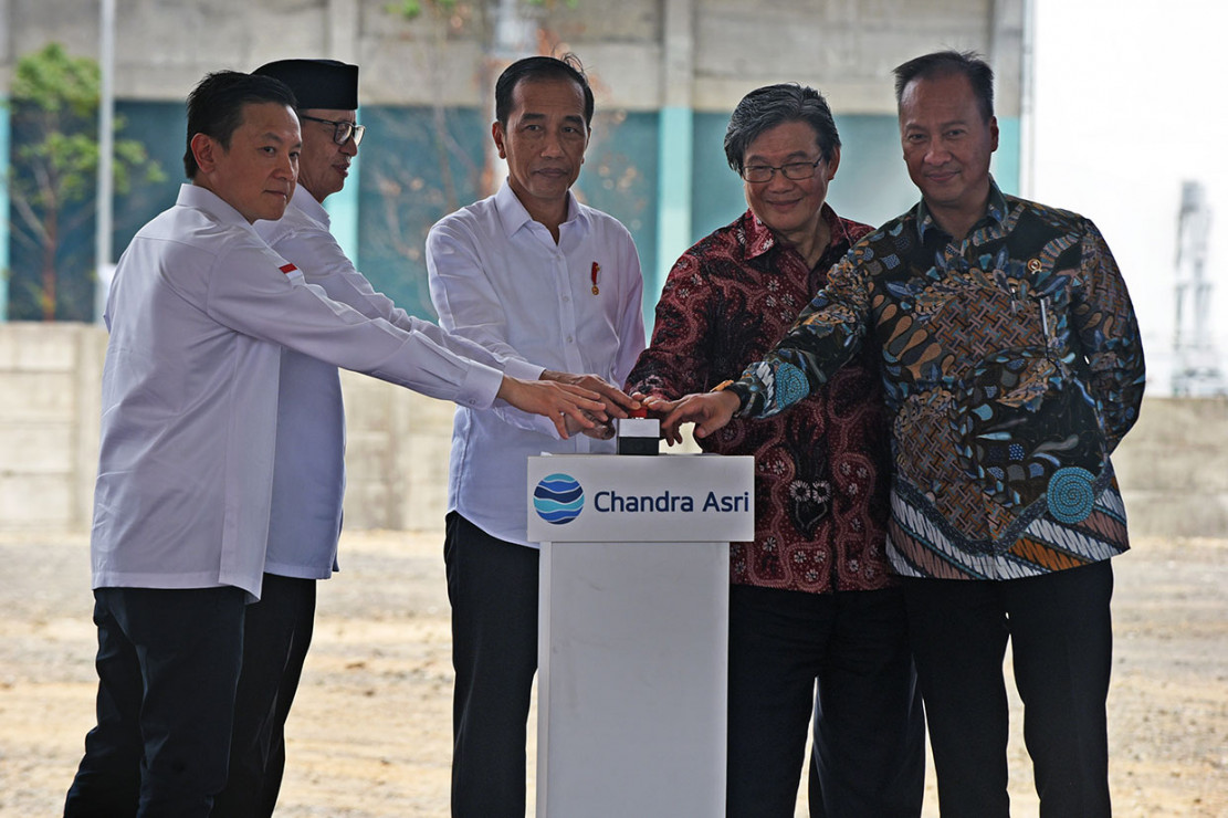 Jokowi Resmikan Pabrik Baru Chandra Asri Petrochemical