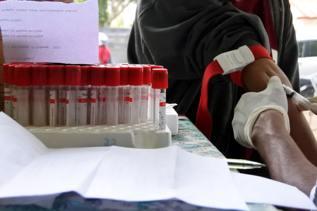 Laboratorium Pemeriksaan Darah Gratis bagi Terduga DBD