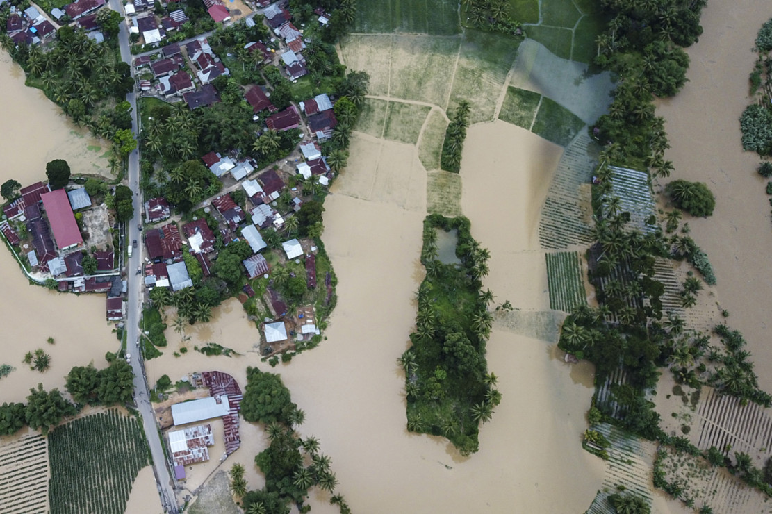 Potret Kabupaten Lima Puluh Kota Terendam Banjir - Medcom.id