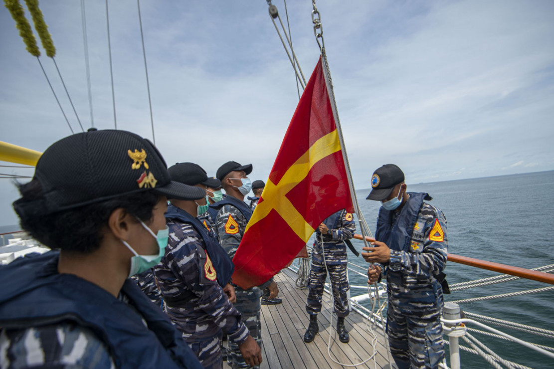 Melihat Latihan RAS KRI Bima Suci dan KRI Teuku Umar