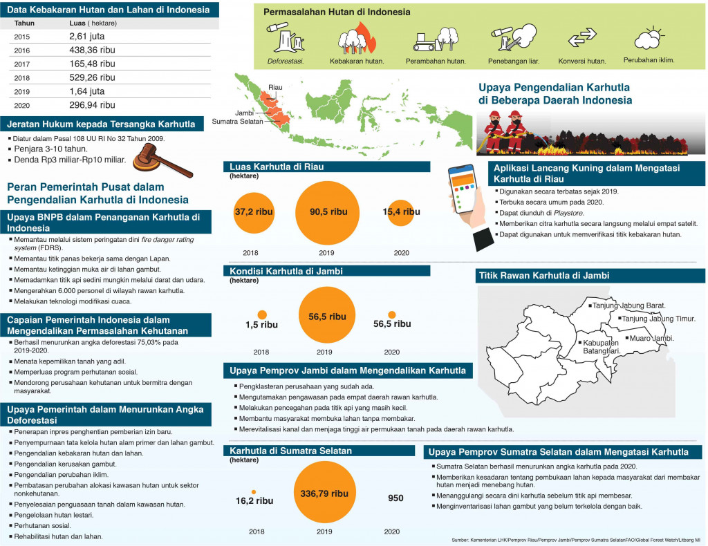 Pengendalian Kebakaran Hutan dan Lahan di Indonesia