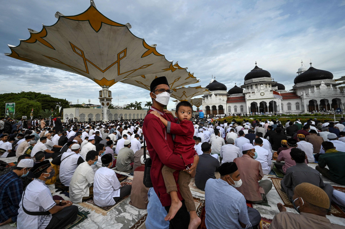Foto: Ribuan Jemaah Salat Idul Adha Padati Masjid Raya Baiturrahman Aceh Foto: Ribuan Jemaah Salat Idul Adha Padati Masjid Raya Baiturrahman Aceh
