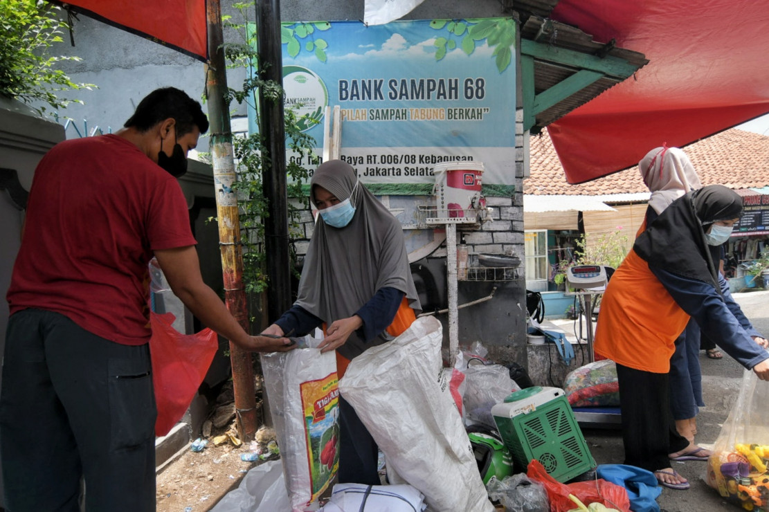Warga Kebagusan Jaksel Optimalkan Bank Sampah untuk Dongkrak Ekonomi