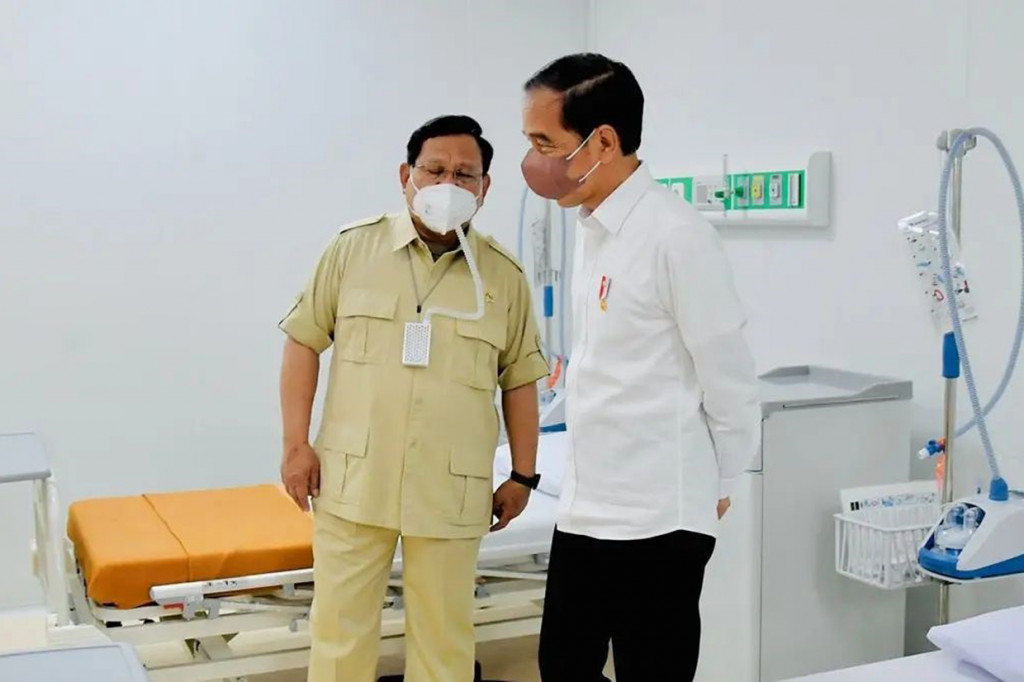 Foto: Jokowi Resmikan RS Modular Jenderal TNI LB Moerdani