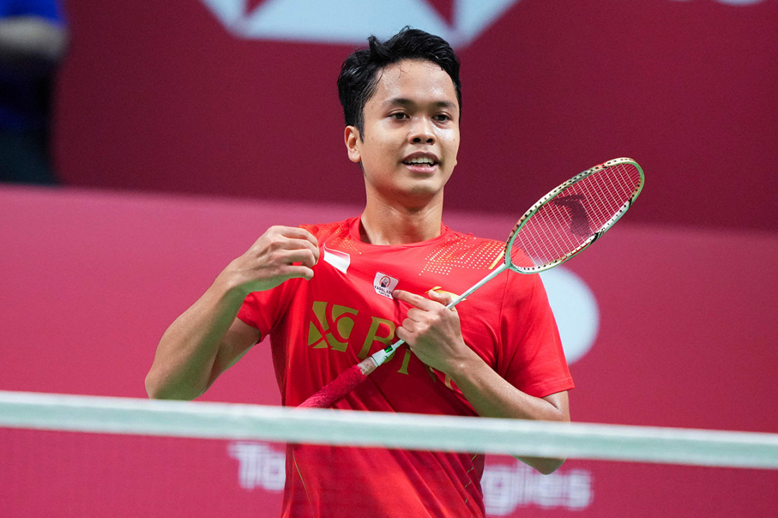 Final Thomas Cup: Ginting Bawa Indonesia Unggul 1-0