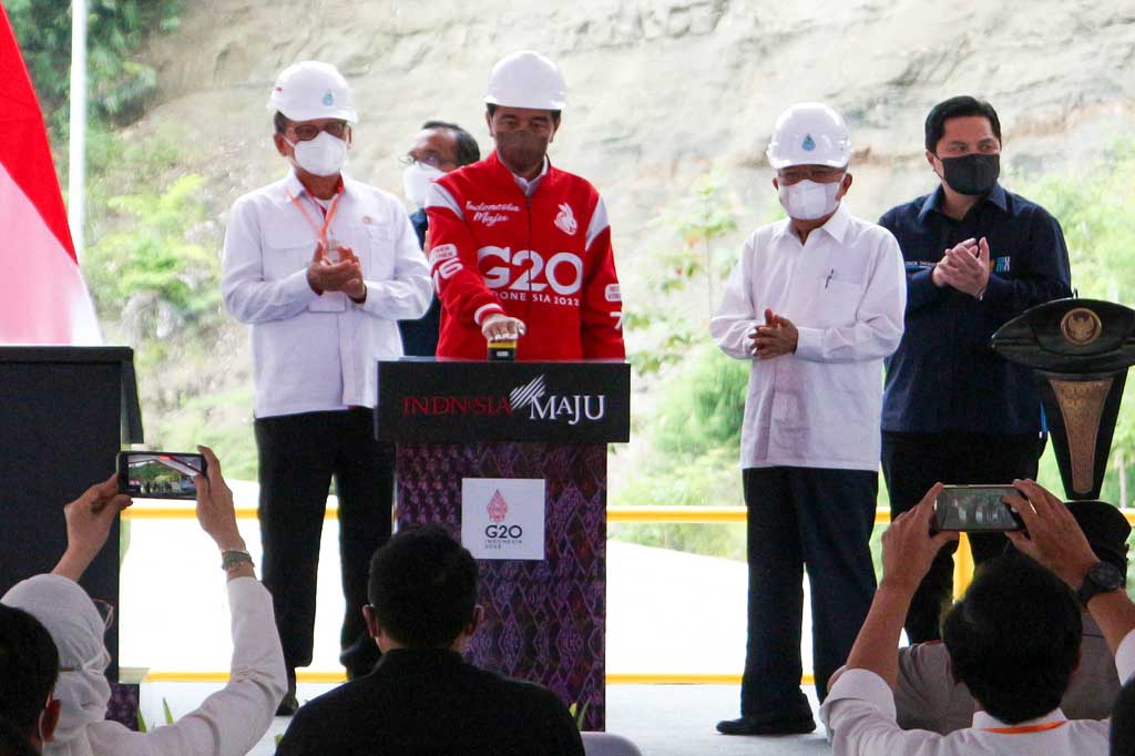 Momen Presiden Jokowi Resmikan Dua PLTA Ramah Lingkungan - Medcom.id