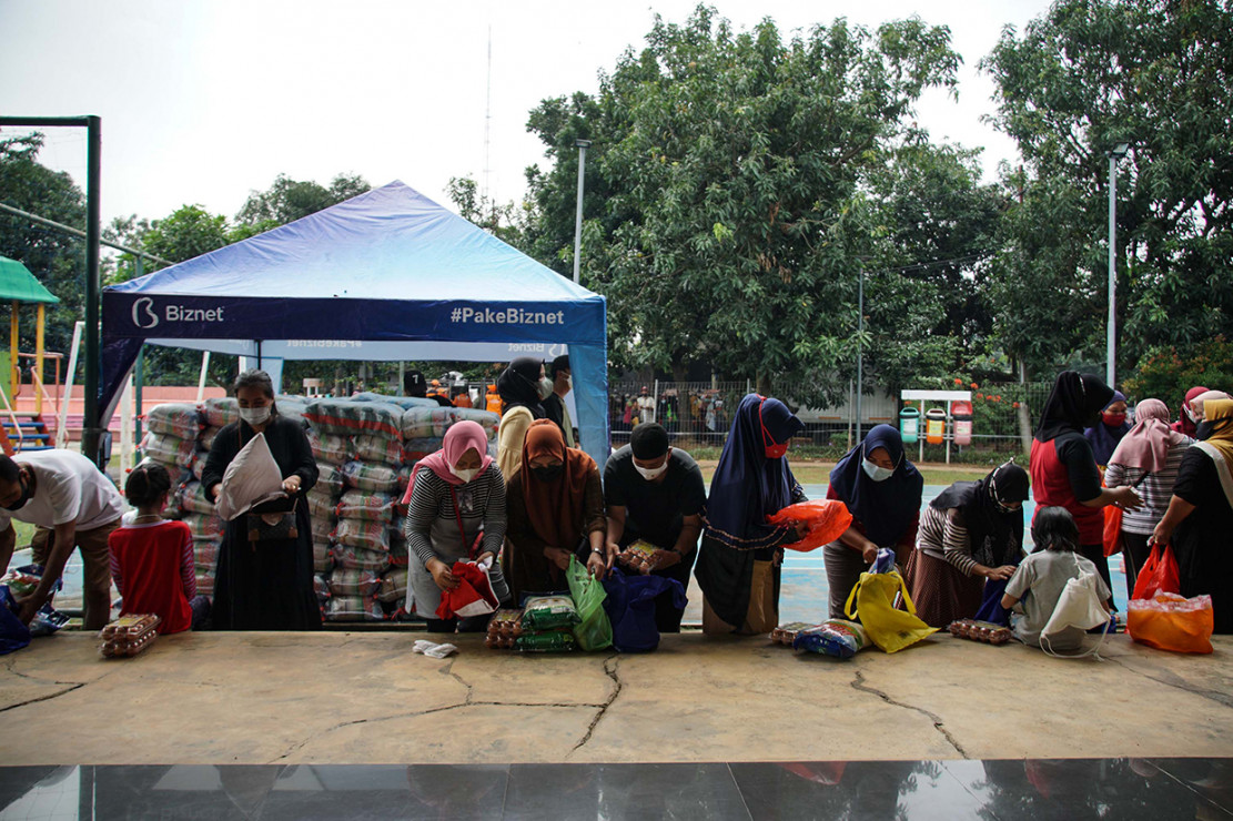 Foto: Pendistribusian Pangan Bersubsidi di Jakarta