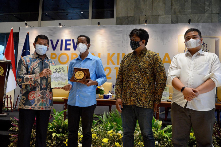 Laporan Kinerja Fraksi NasDem Dituangkan dalam Buku