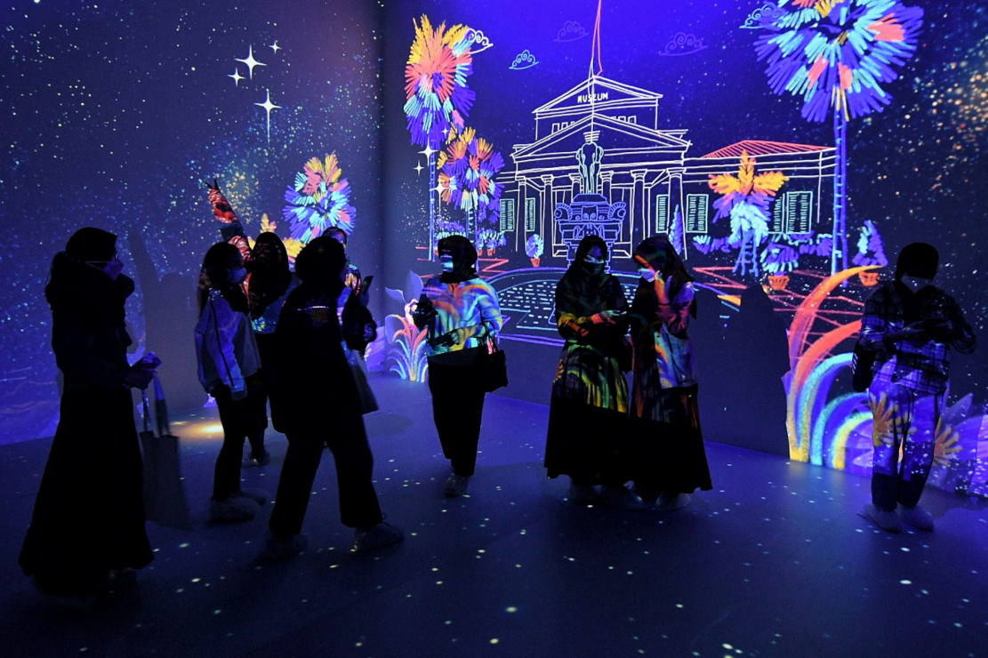 Foto: Ngabuburit di Ruang ImersifA Museum Nasional