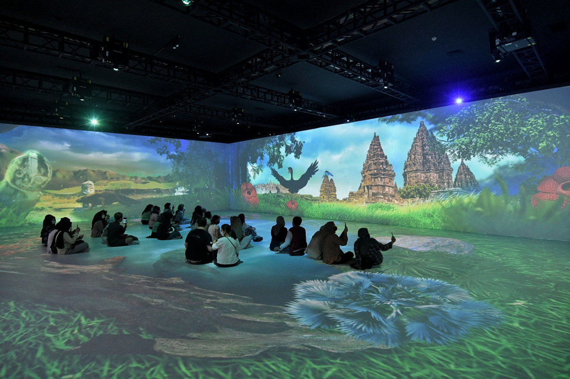 Foto: Ngabuburit di Ruang ImersifA Museum Nasional