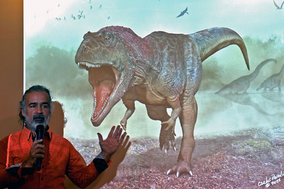 Wujud Dinosaurus Karnivora Raksasa Baru Bernama Meraxes Gigas