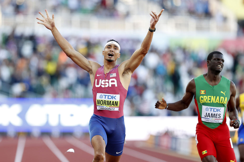 Kejuaraan Dunia Atletik: Sprinter AS Michael Norman Raih Emas 400m