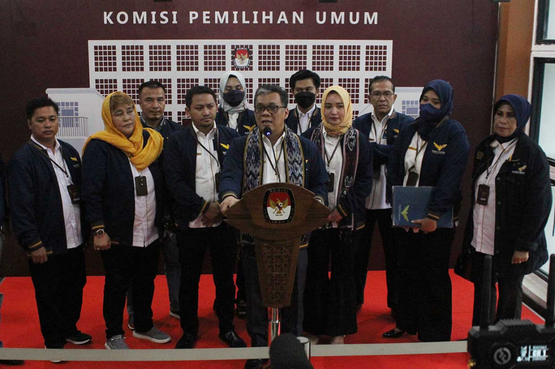 Partai Garuda Resmi Daftar Peserta Pemilu 2024 ke KPU