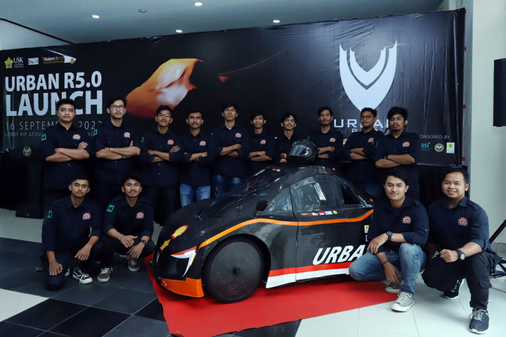 Mobil Listrik Urban R 5.0, Milik USK Siap Berkompetisi di Mandalika
