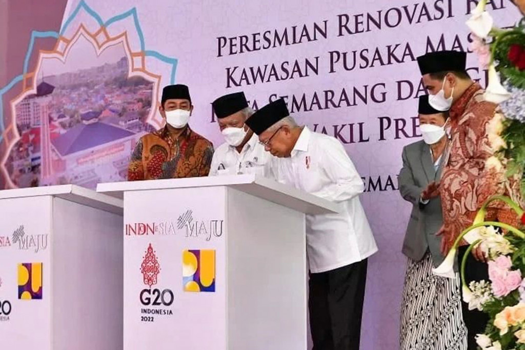 Foto: Wapres Resmikan Masjid Raya Baiturrahman dan Kantor MUI Jateng