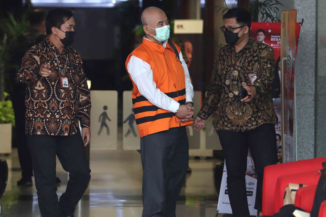 Foto: Wali Kota Nonaktif Bekasi Rahmat Effendi Jalani Sidang Pledoi