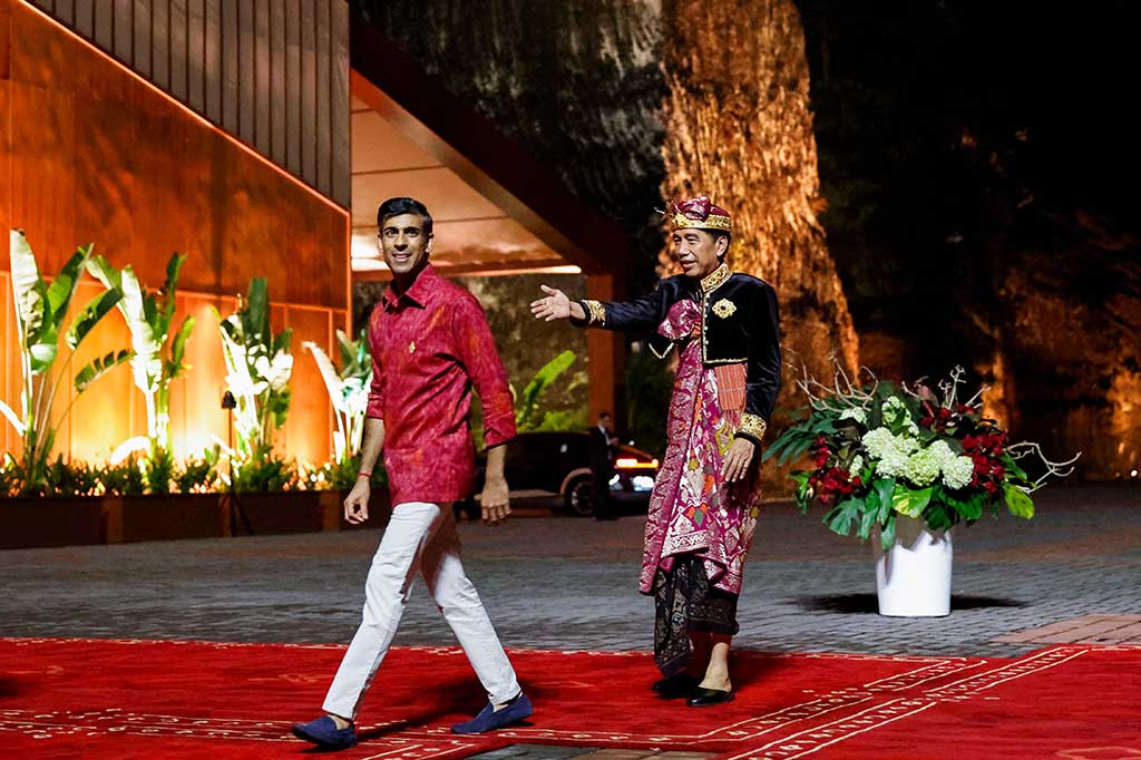 Pesona Jokowi Iriana Kenakan Baju Adat Bali Di Jamuan Makan Malam G20