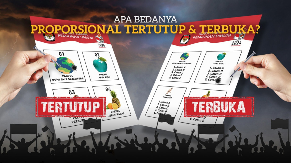 Perbedaan Proporsional Tertutup dan Terbuka
