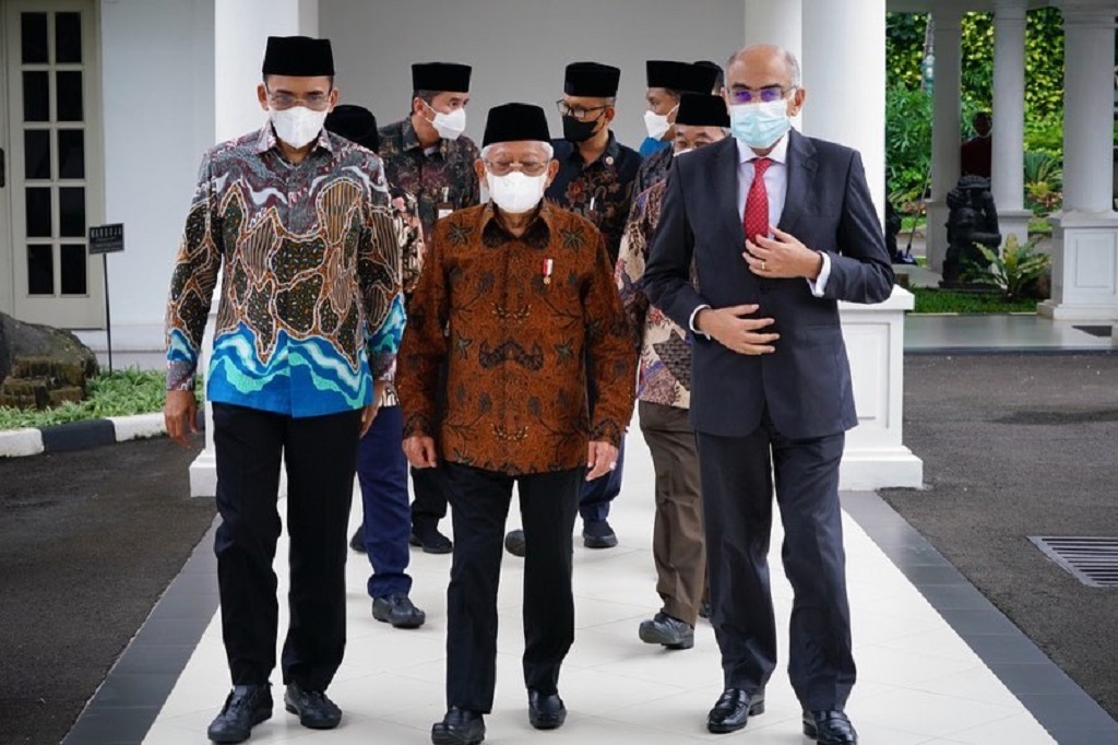 Wapres Terima Penghargaan dari Imam Besar Al Azhar