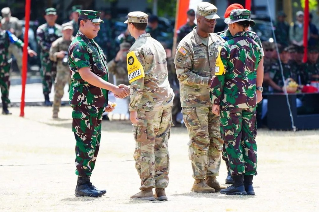 Panglima TNI Buka Latihan Super Garuda Shield 2023 - Medcom.id