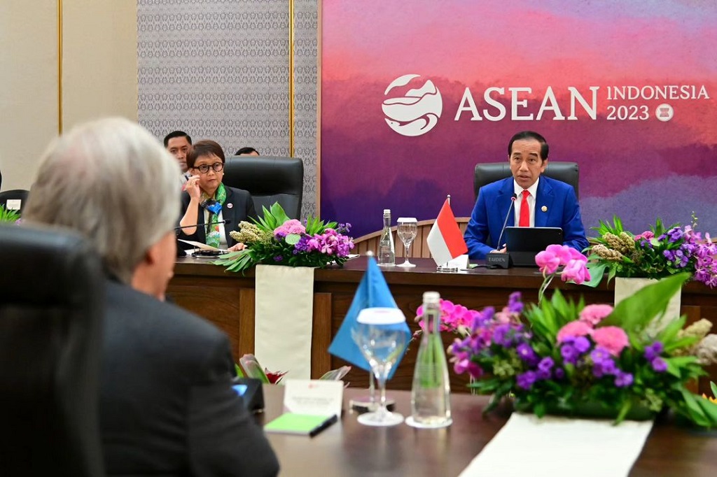 Jokowi Tekankan Pentingnya Kemitraan ASEAN-PBB Jaga Perdamaian Dunia