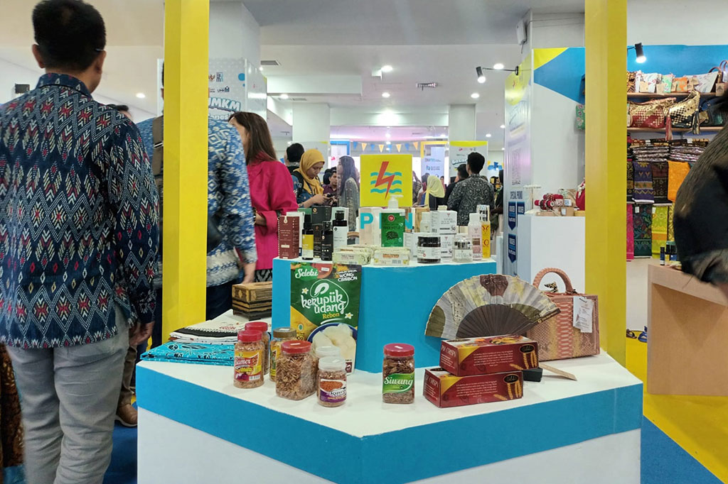 Kementerian BUMN menggelar Bazar UMKM untuk Indonesia