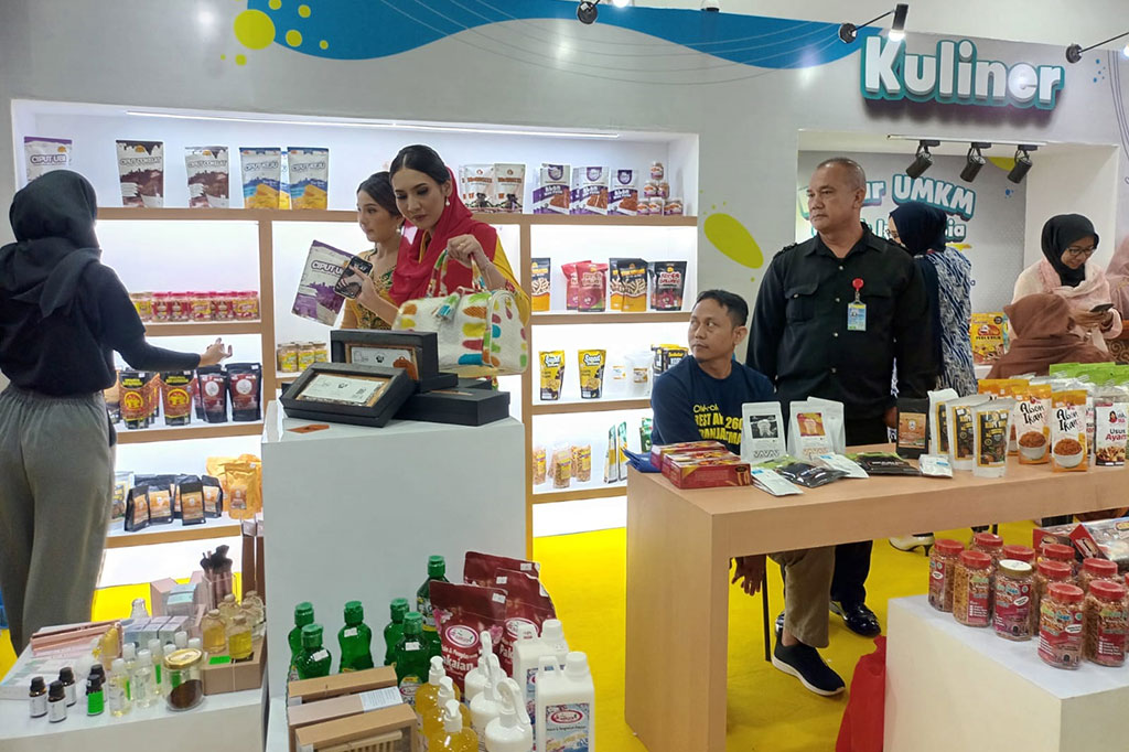 Kementerian BUMN menggelar Bazar UMKM untuk Indonesia