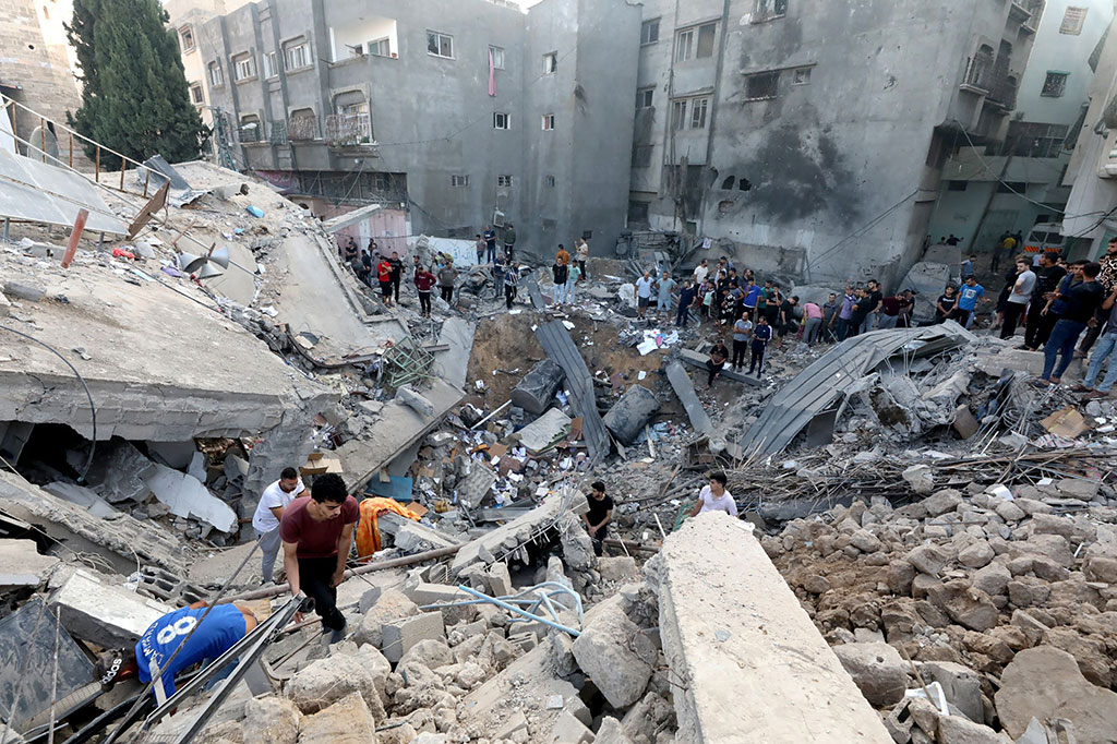 Biadab! Selain RS, Israel Juga Bom Gereja di Gaza