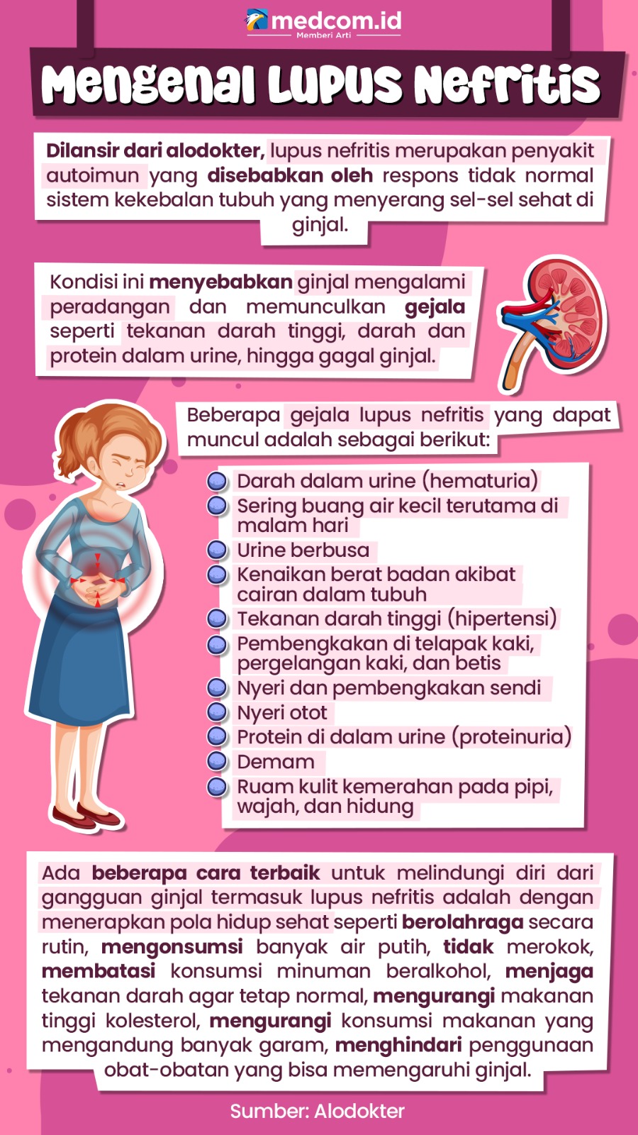 Mengenal Penyakit Lupus Nefritis