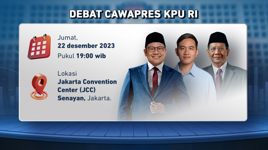 Debat Perdana Cawapres Adu Gagasan Di Bidang Ekonomi