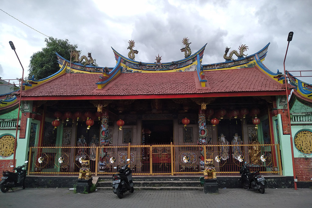 Rupa-rupa Persiapan Imlek di Kelenteng Tertua di Yogyakarta