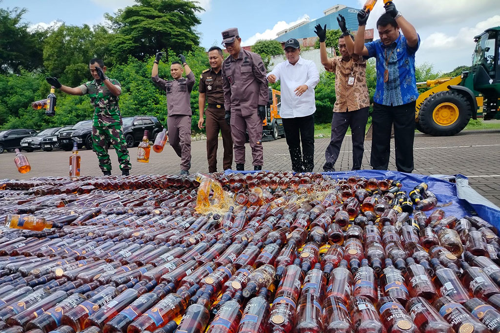 8 Kg Sabu, Ribuan Ekstasi, dan Miras Dimusnahkan Kejari Jakpus