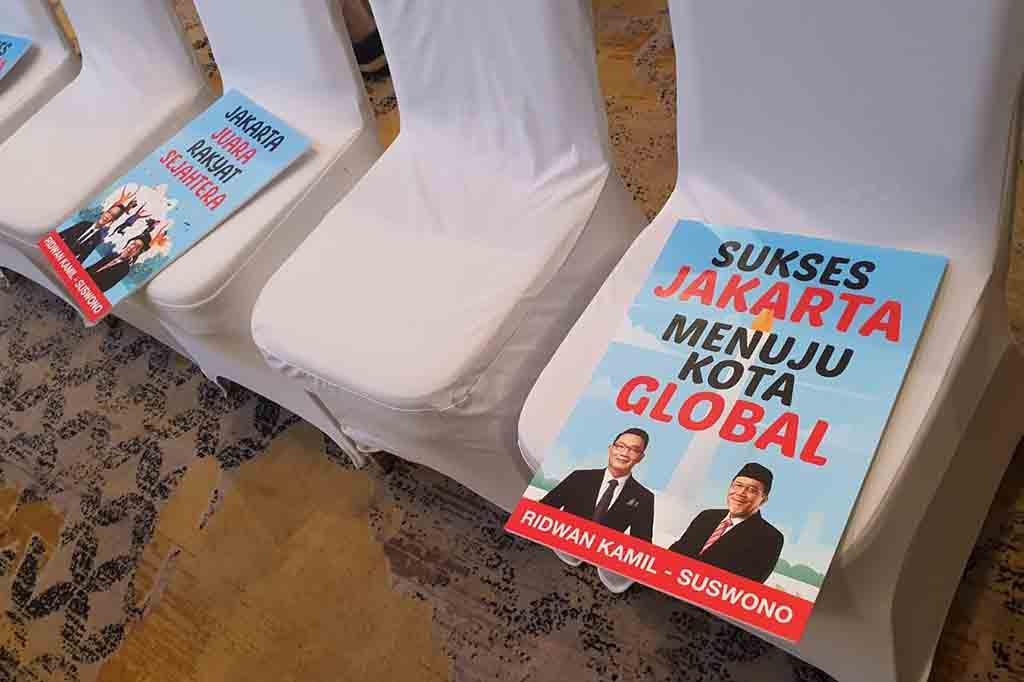 Potret Area Deklarasi Ridwan Kamil-Suswono dan KIM Plus, Ada 12 Parpol Pend