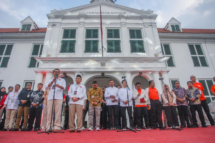 Tiga Paslon Gubernur-Wakil Gubernur DKI Deklarasikan Kampanye Damai