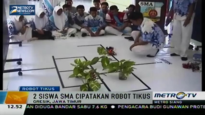 Siswa SMAN 1 Gresik Ciptakan Robot Tikus