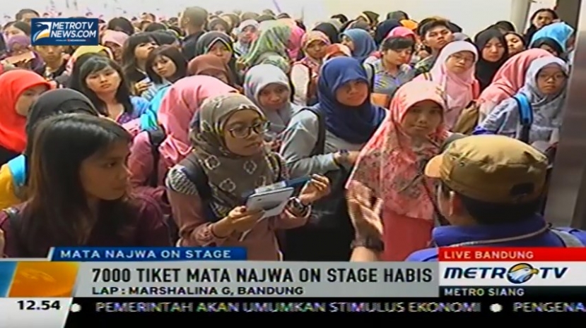 Ribuan Peserta Siap Saksikan Mata Najwa On Stage