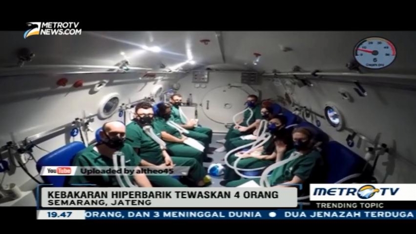 Begini Rasanya Menjalani Terapi Oksigen Hiperbarik di RSAL Mintohardjo
