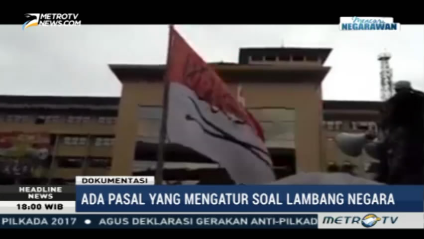 Kapolri Usut Dugaan Penghinaan Bendera Merah Putih Saat Demo Fpi