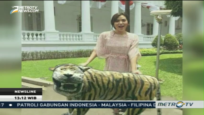 Patung Macan Cisewu Viral di Medsos