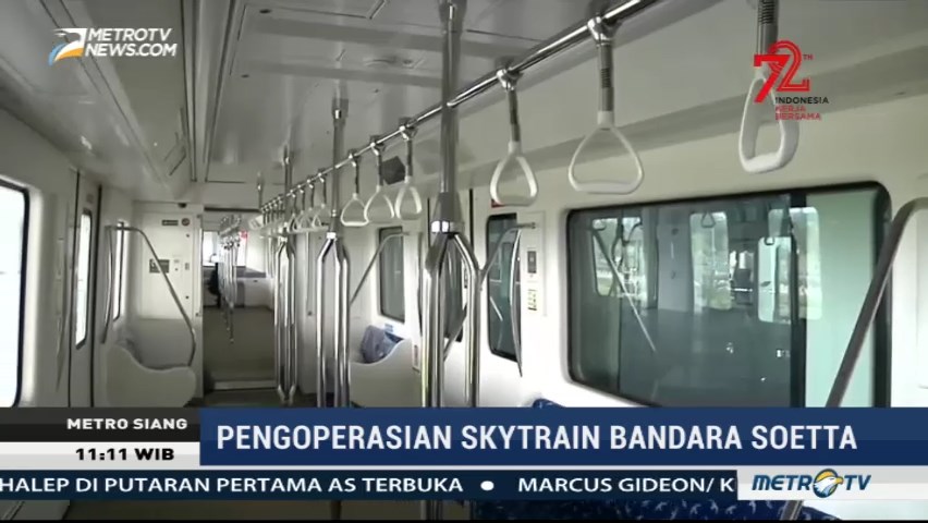 Melihat Kecanggihan Skytrain Bandara Soetta