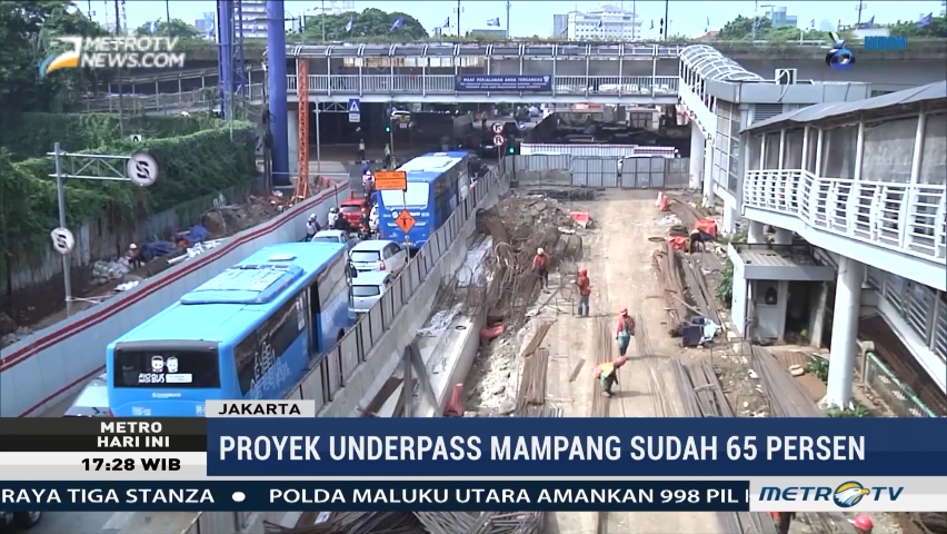 Ini Kendala Proyek Underpass Mampang-Kuningan - Medcom.id