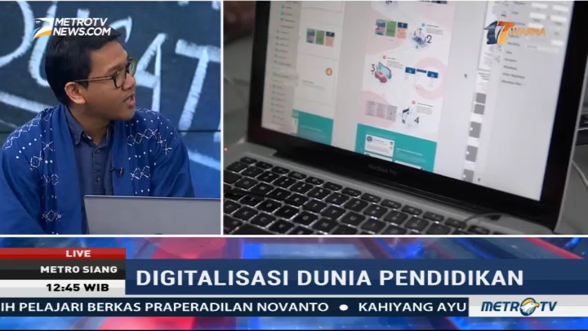 Iman Usman, Manfaatkan Teknologi sebagai Penunjang Belajar