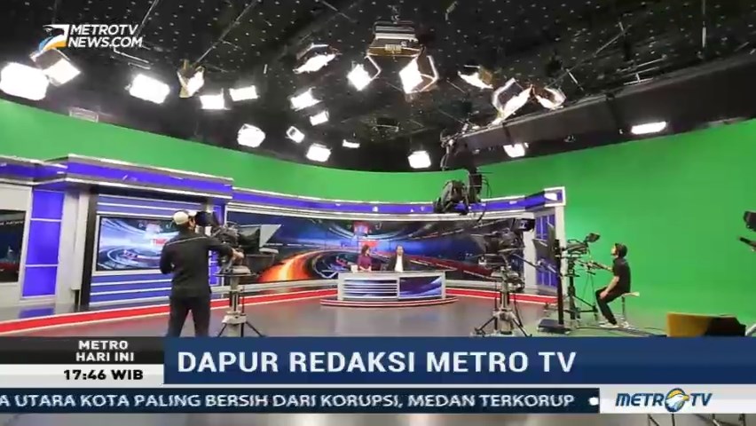 Menengok Studio Metro TV