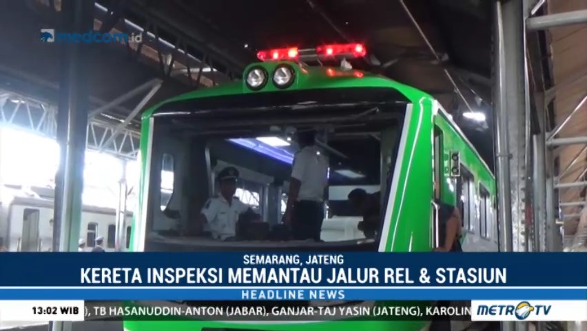 PT KAI Resmikan Kereta Api Inspeksi Generasi ke-2
