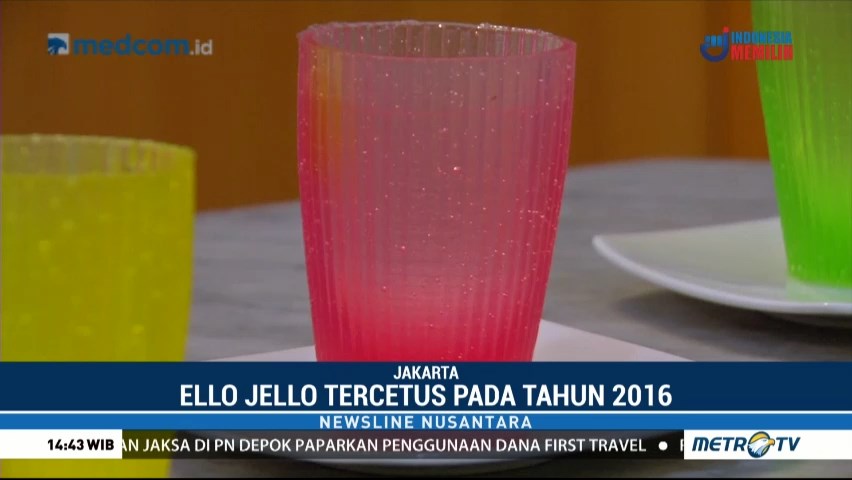 Ello Jello, Gelas Berbahan Jeli yang Bisa Dimakan