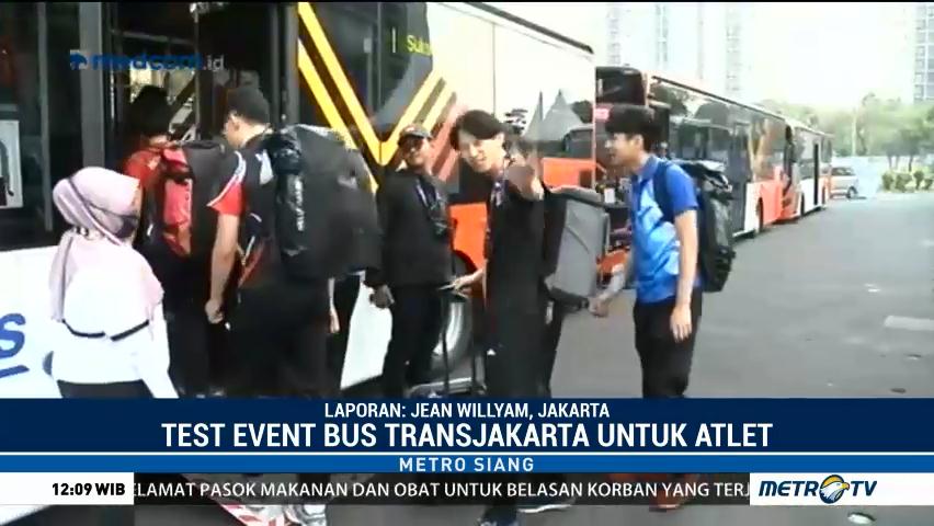 Menguji Waktu Tempuh Bus Atlet Asian Games
