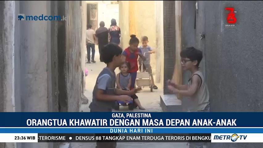 Ratusan Ribu Anak Palestina Terancam Putus Sekolah