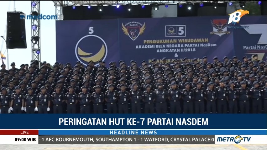 Peringatan HUT NasDem Diawali Pengukuhan Wisudawan ABN