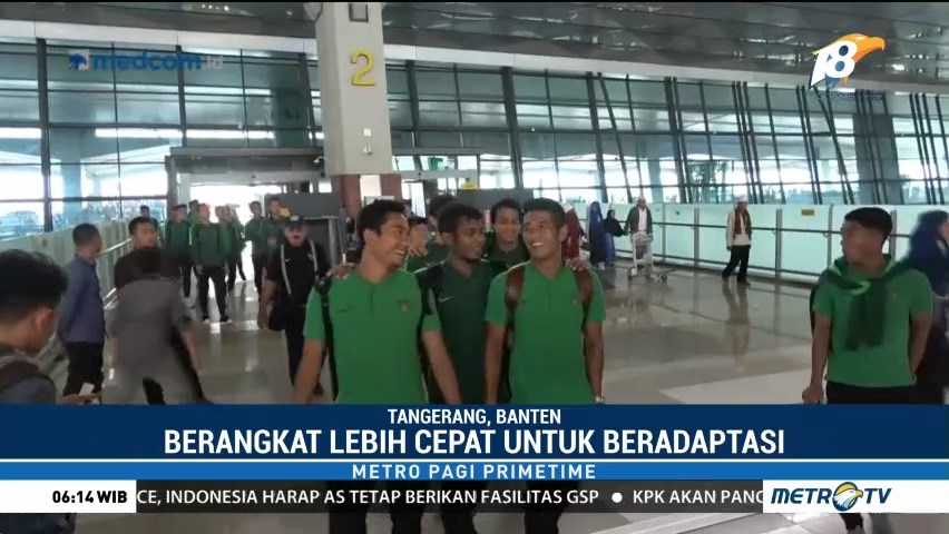 Timnas Indonesia Bertolak ke Thailand Timnas Indonesia Bertolak ke Thailand