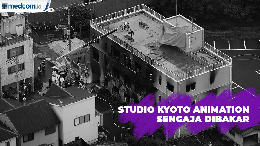 ?Studio Kyoto Animation Jepang Sengaja Dibakar